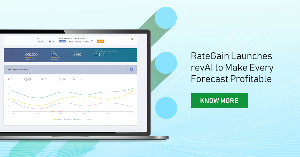RateGain Launches revAI to Transform Demand Forecasting and Price ...
